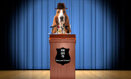 Snoops the Basset Hound Named Chief Detective of Dog City – The Gatekeeper